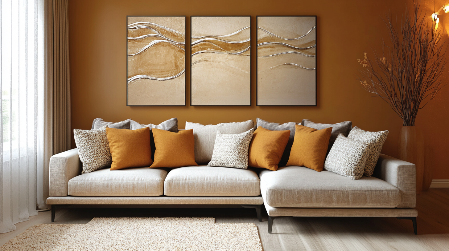 Ocker als Highlight-Farbe: Klassisch und stilvoll