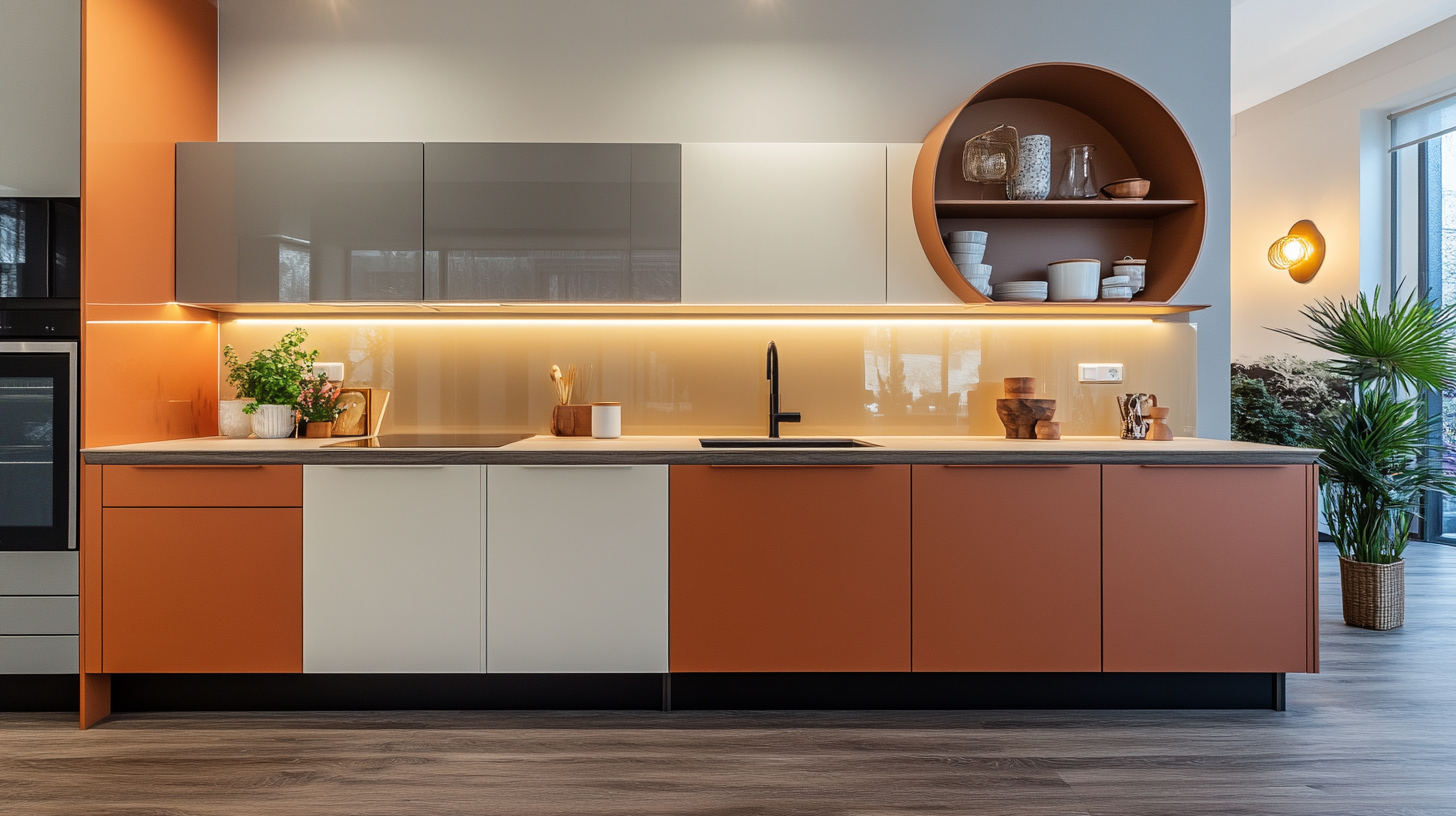 Color concepts for the kitchen: How to make the cooking area a highlight