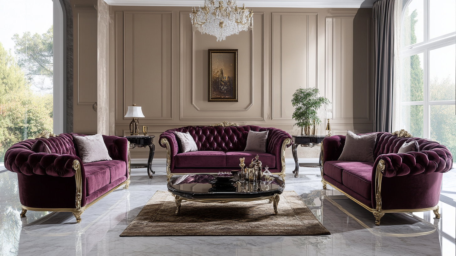 Italienischer Luxus: Opulente Möbel und edle Materialien