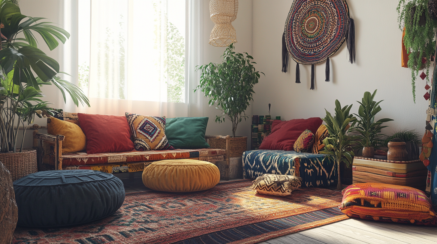 Nomadic Boho: Freiheit und Kreativität im Raum