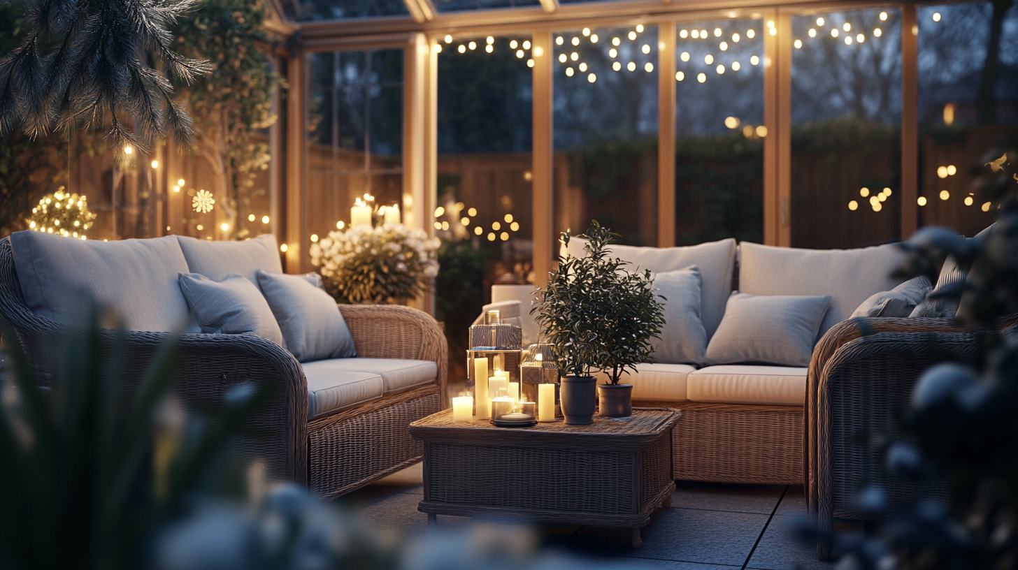 Aménager une véranda : Un lieu confortable pour chaque saison