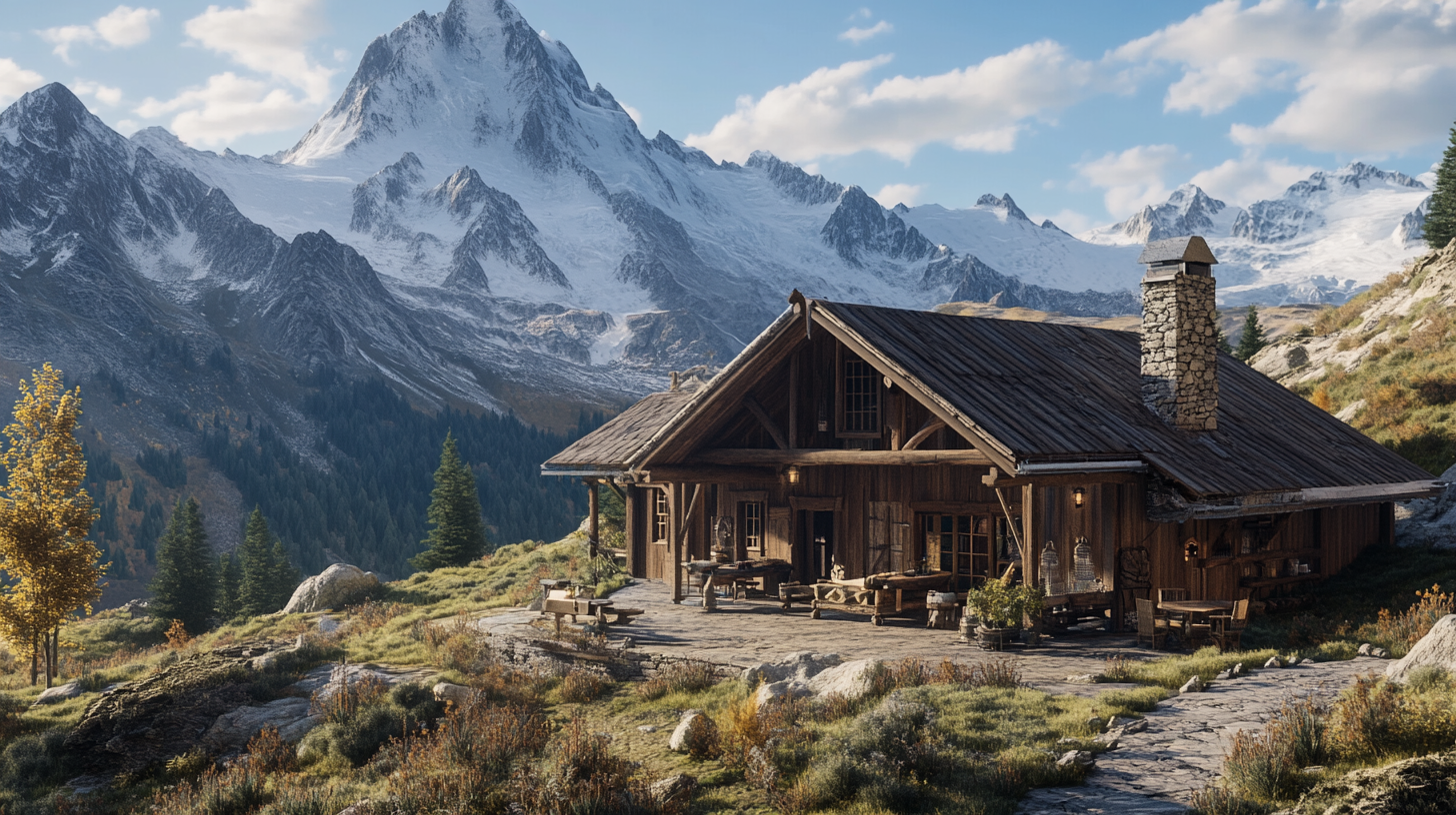 Berghütte: Urig und behaglich in den Alpen