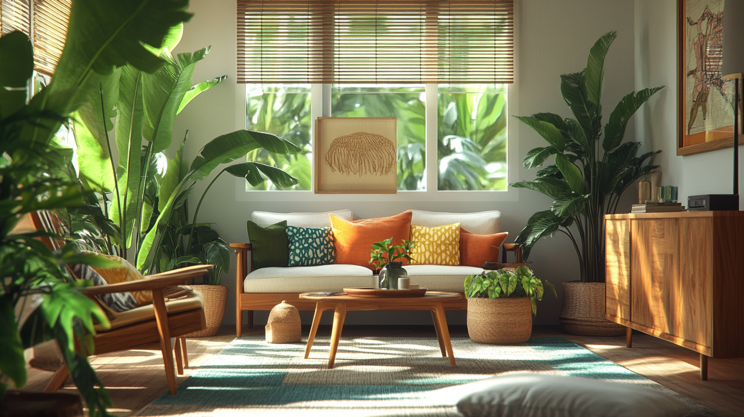 Tropisch Modern: Tropische accenten in modern design