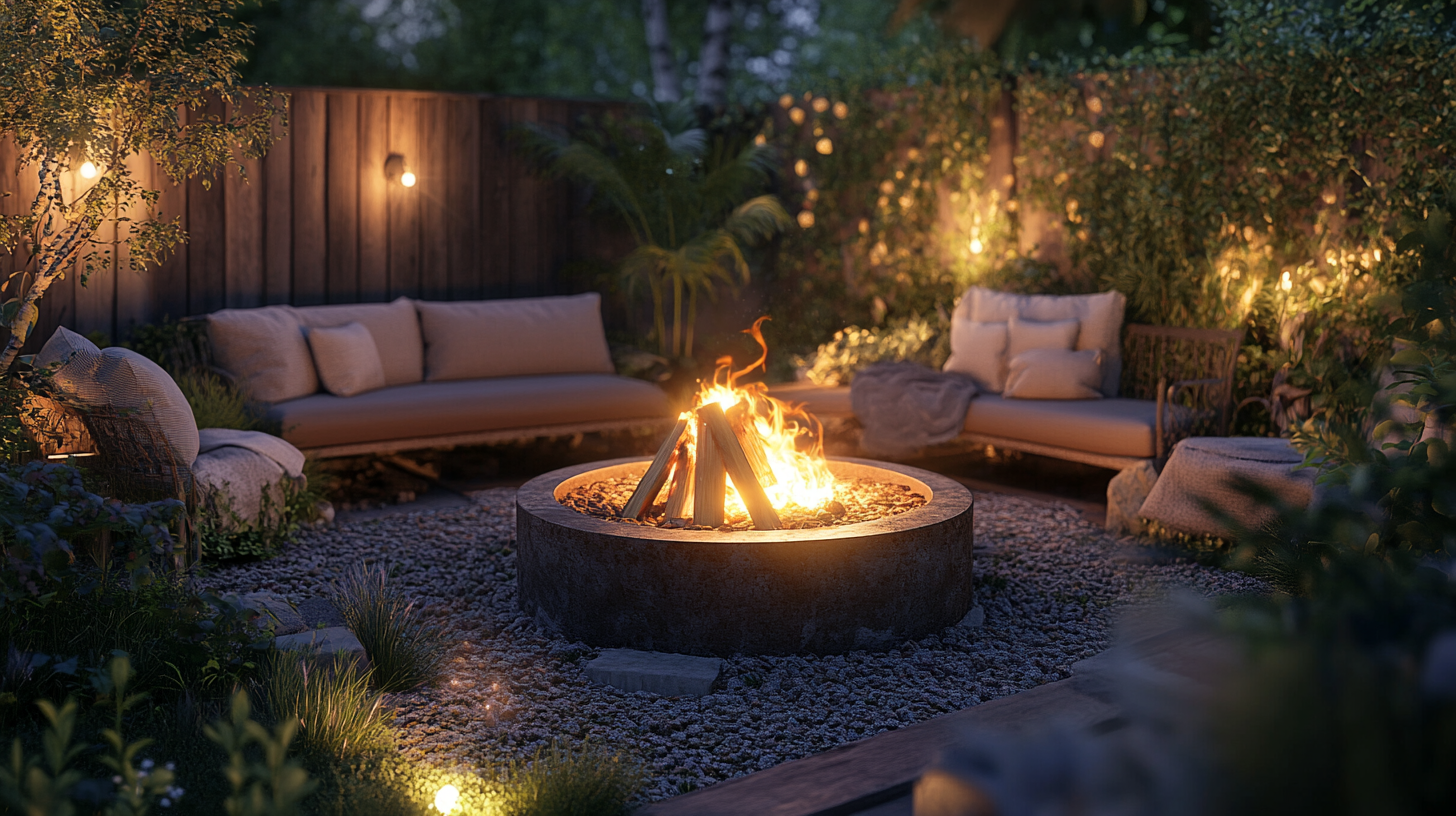 Buiten kampvuur: Ideeën voor je eigen tuin